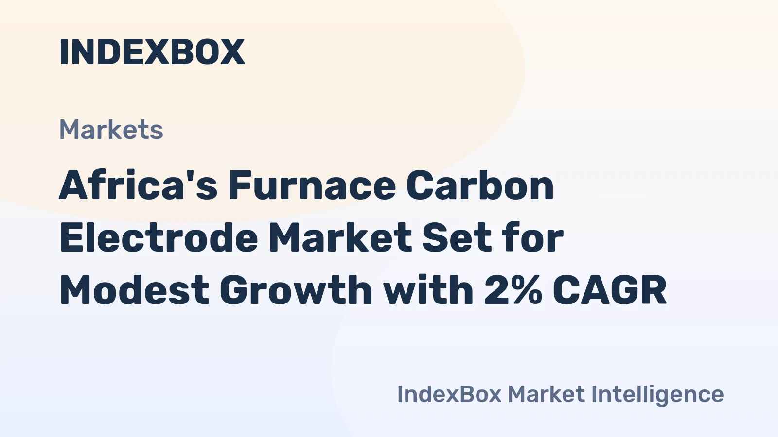 Africa's Furnace Carbon Electrode Market Set for Modest Growth with 2% CAGR