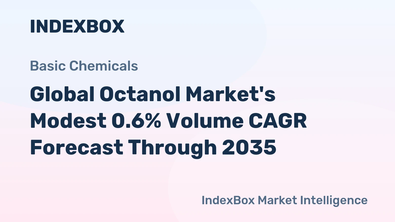 Global Octanol Market's Modest 0.6% Volume CAGR Forecast Through 2035