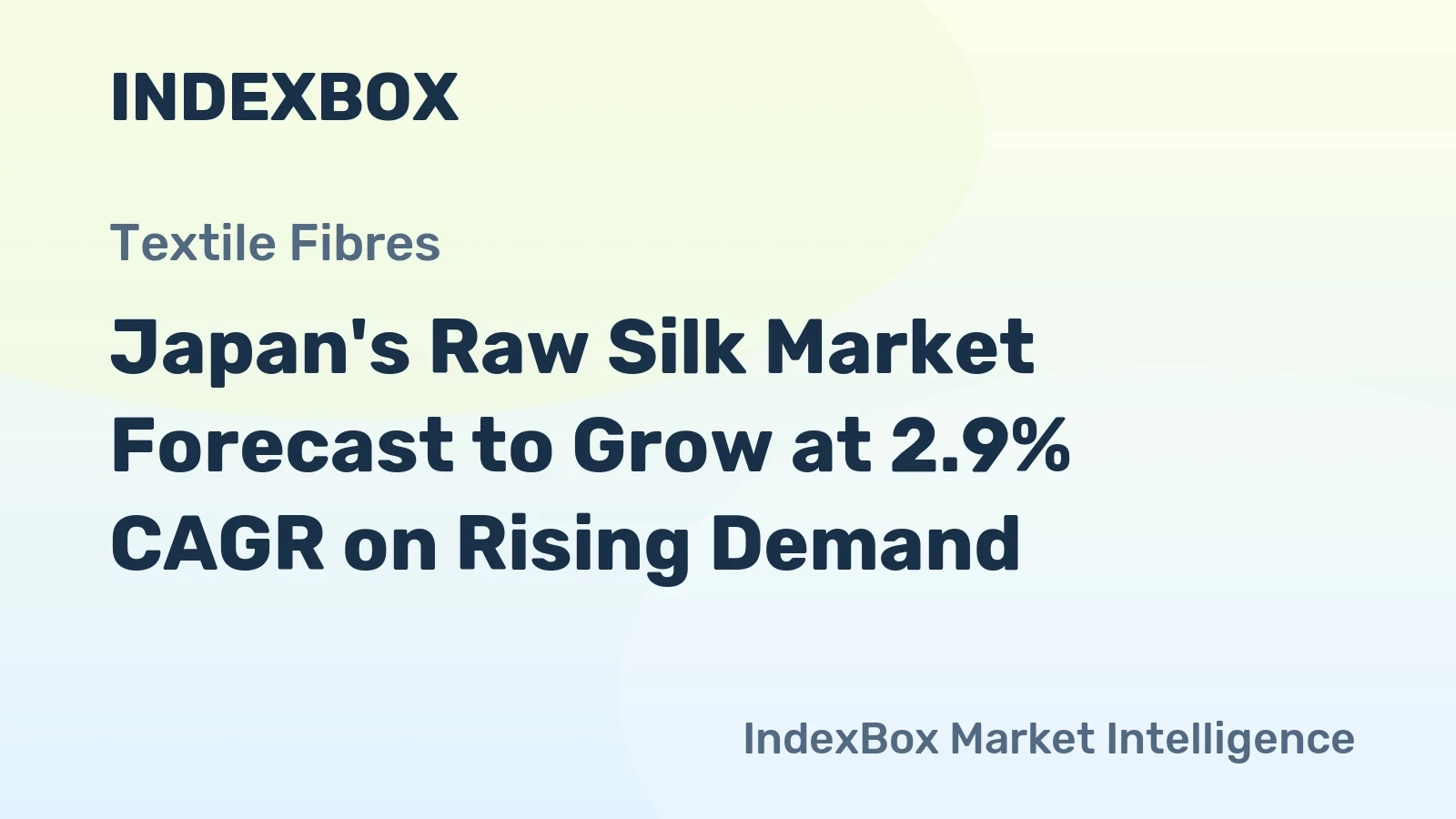 Japan's Raw Silk Market Forecast to Grow at 2.9% CAGR on Rising Demand
