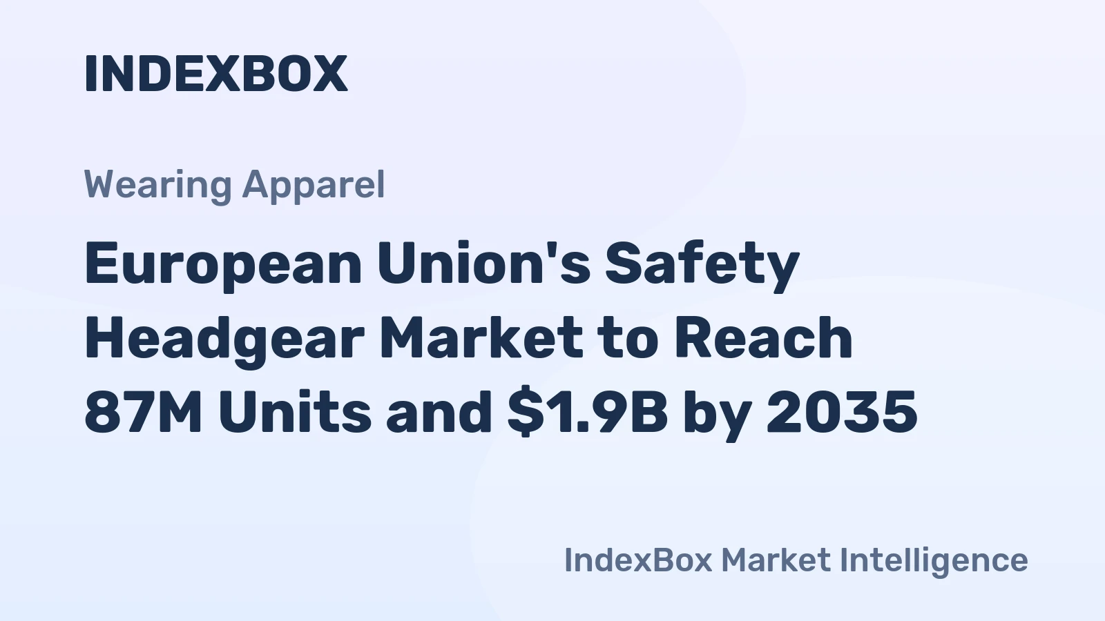 European Union's Safety Headgear Market to Reach 87M Units and $1.9B by 2035