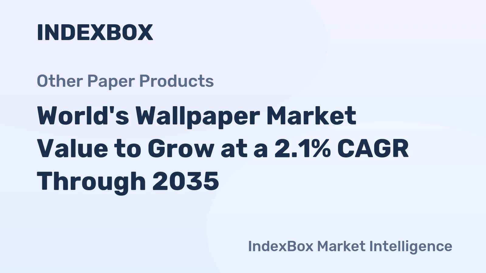 World's Wallpaper Market Value to Grow at a 2.1% CAGR Through 2035
