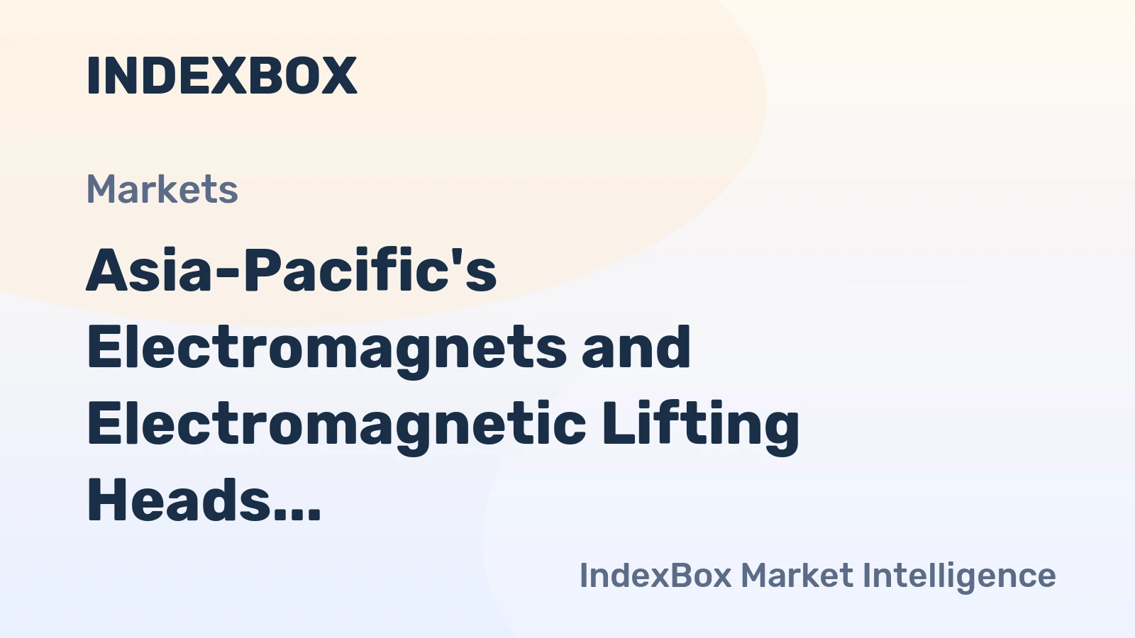 Asia-Pacific's Electromagnets and Electromagnetic Lifting Heads Market to Expand at a CAGR of +1.4% over the Next Decade