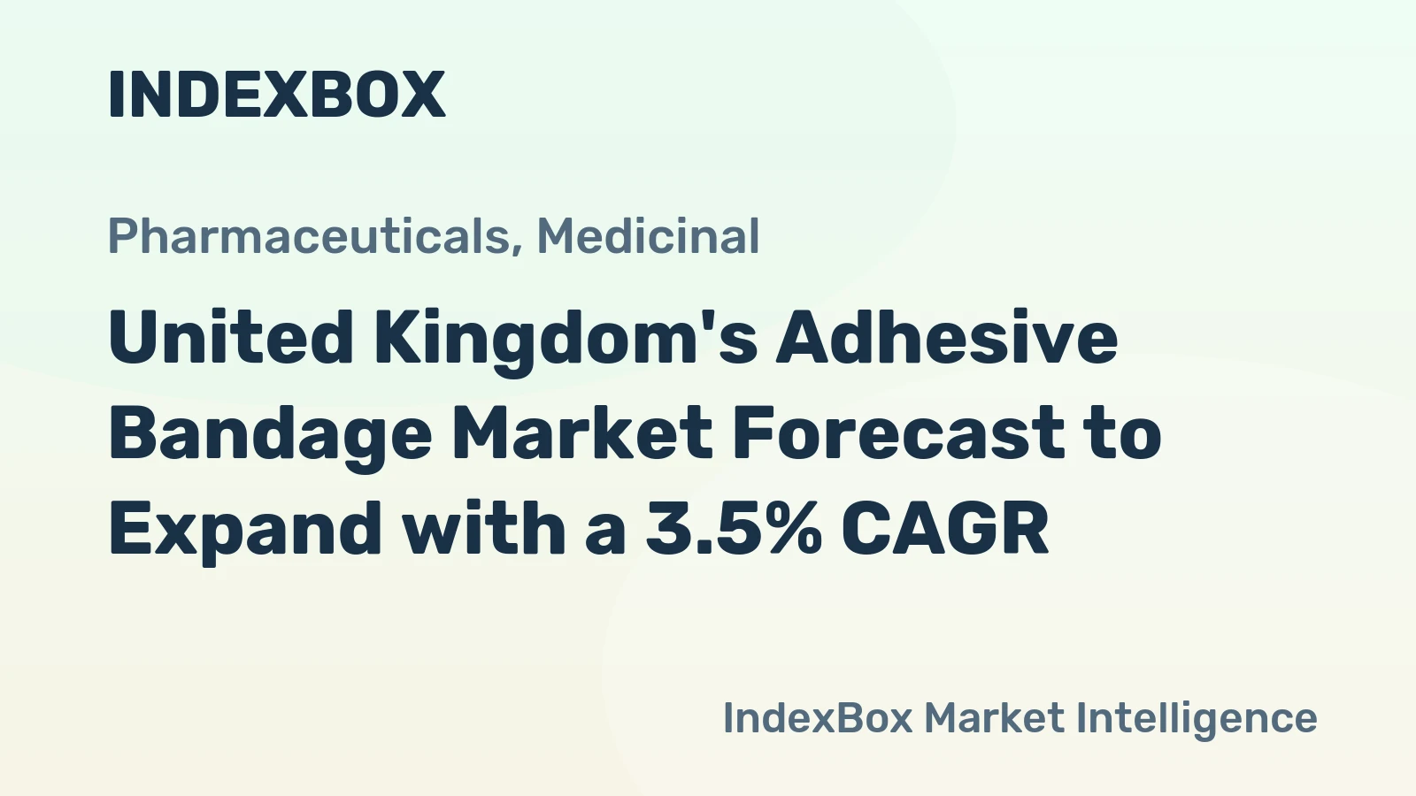 United Kingdom's Adhesive Bandage Market Forecast to Expand with a 3.5% CAGR