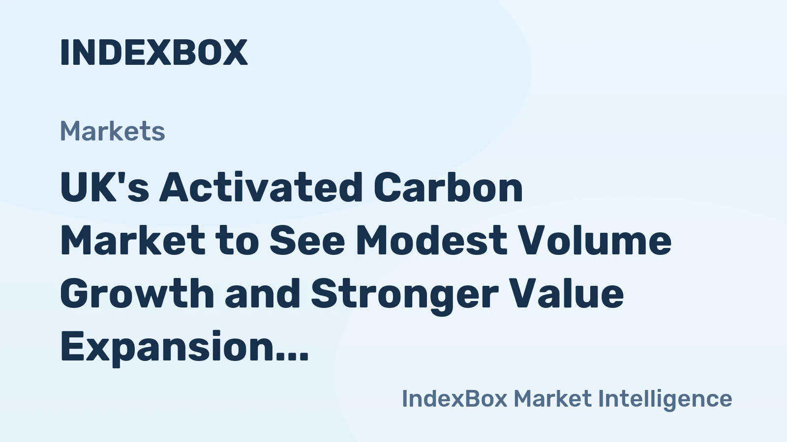 UK's Activated Carbon Market to See Modest Volume Growth and Stronger Value Expansion Through 2035
