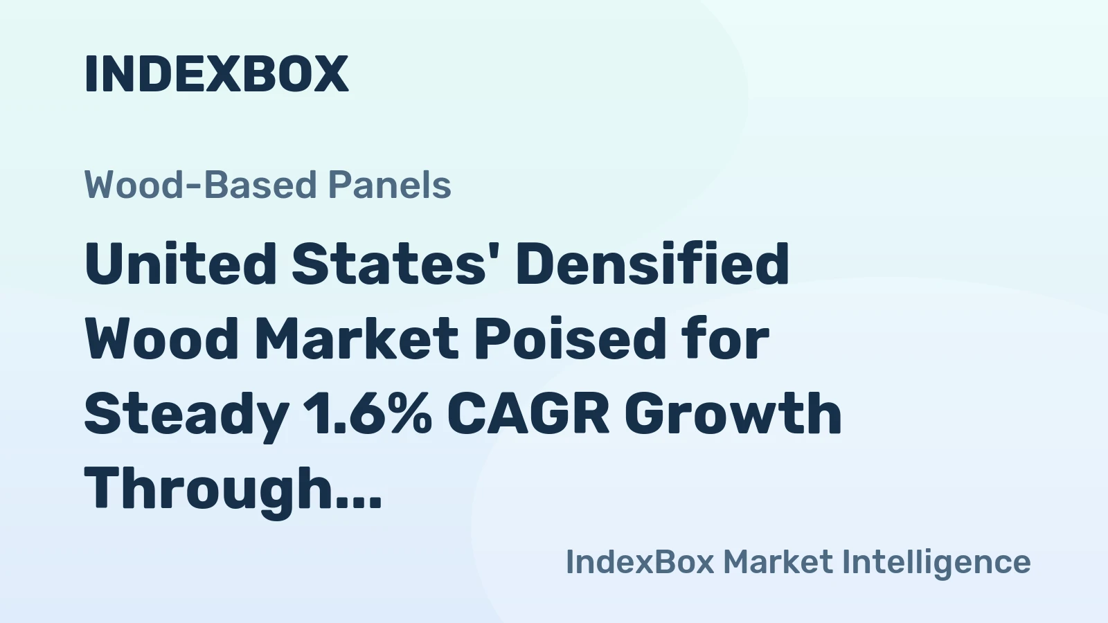 United States' Densified Wood Market Poised for Steady 1.6% CAGR Growth Through 2035