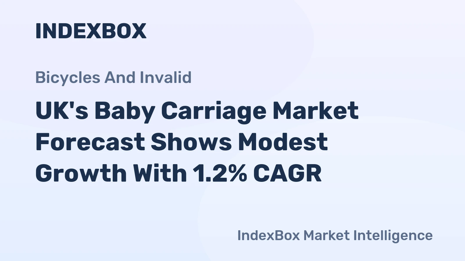 UK's Baby Carriage Market Forecast Shows Modest Growth With 1.2% CAGR