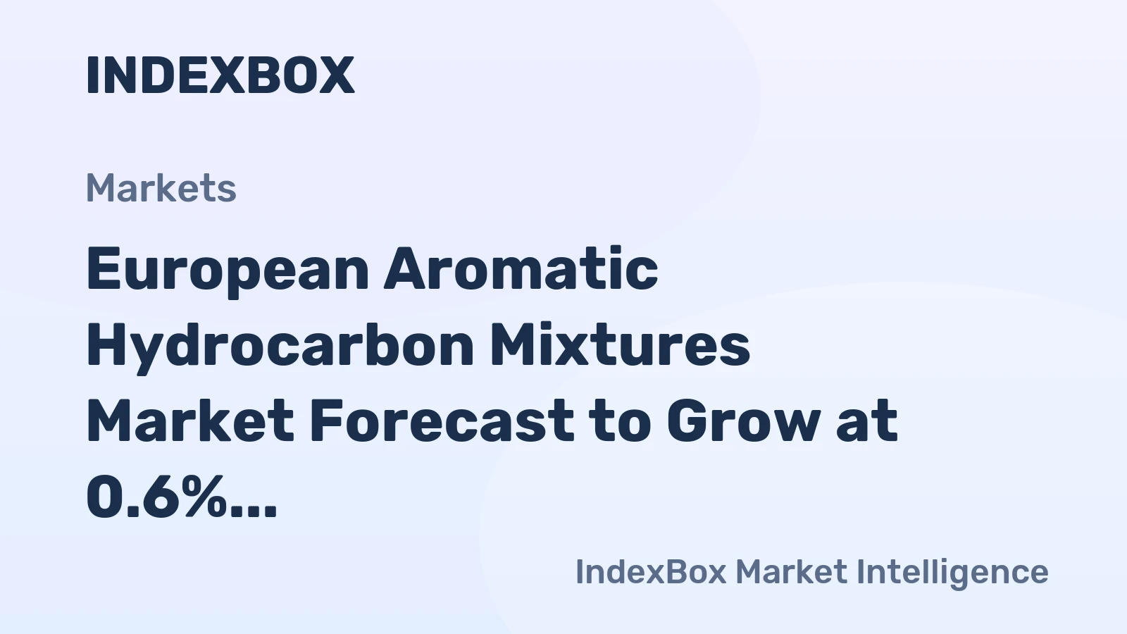 European Aromatic Hydrocarbon Mixtures Market Forecast to Grow at 0.6% CAGR Through 2035 Despite Recent Contraction