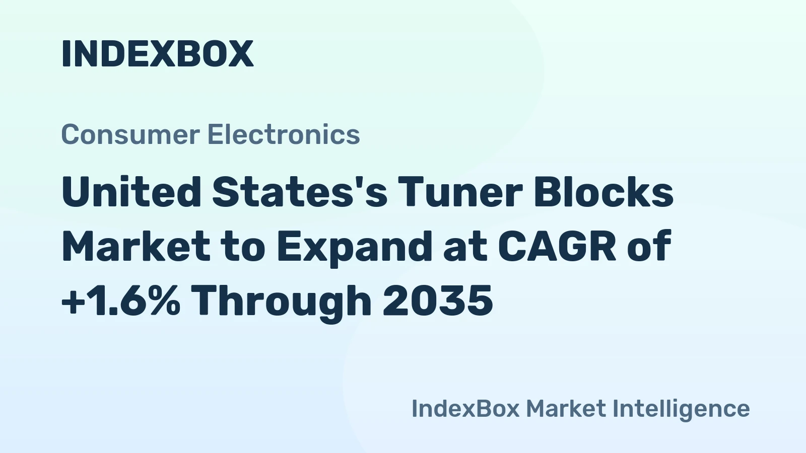 United States's Tuner Blocks Market to Expand at CAGR of +1.6% Through 2035