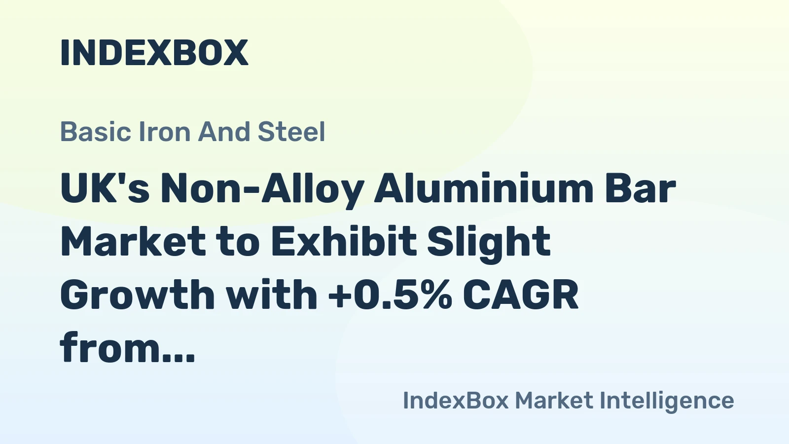 UK's Non-Alloy Aluminium Bar Market to Exhibit Slight Growth with +0.5% CAGR from 2024 to 2035