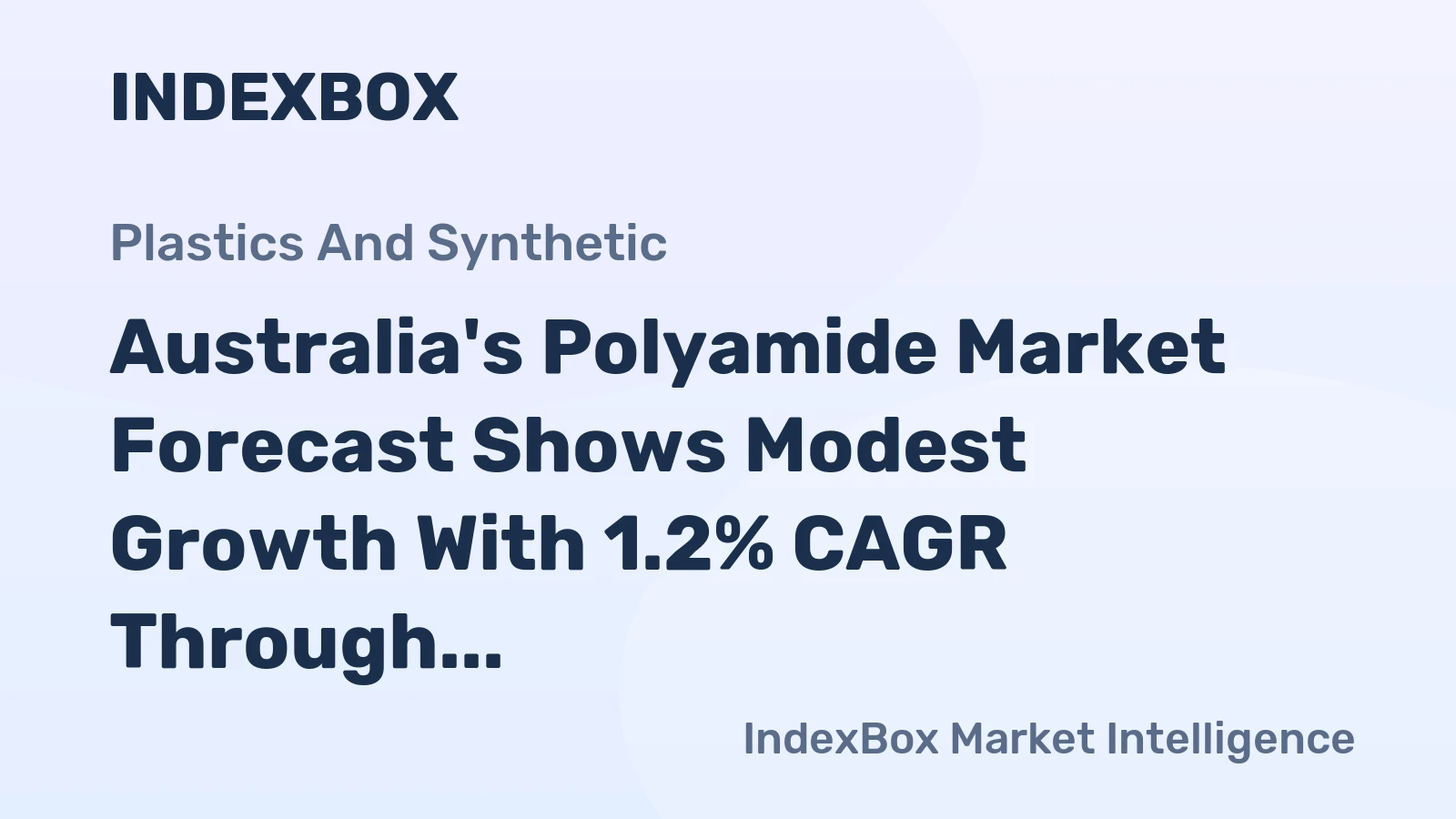 Australia's Polyamide Market Forecast Shows Modest Growth With 1.2% CAGR Through 2035
