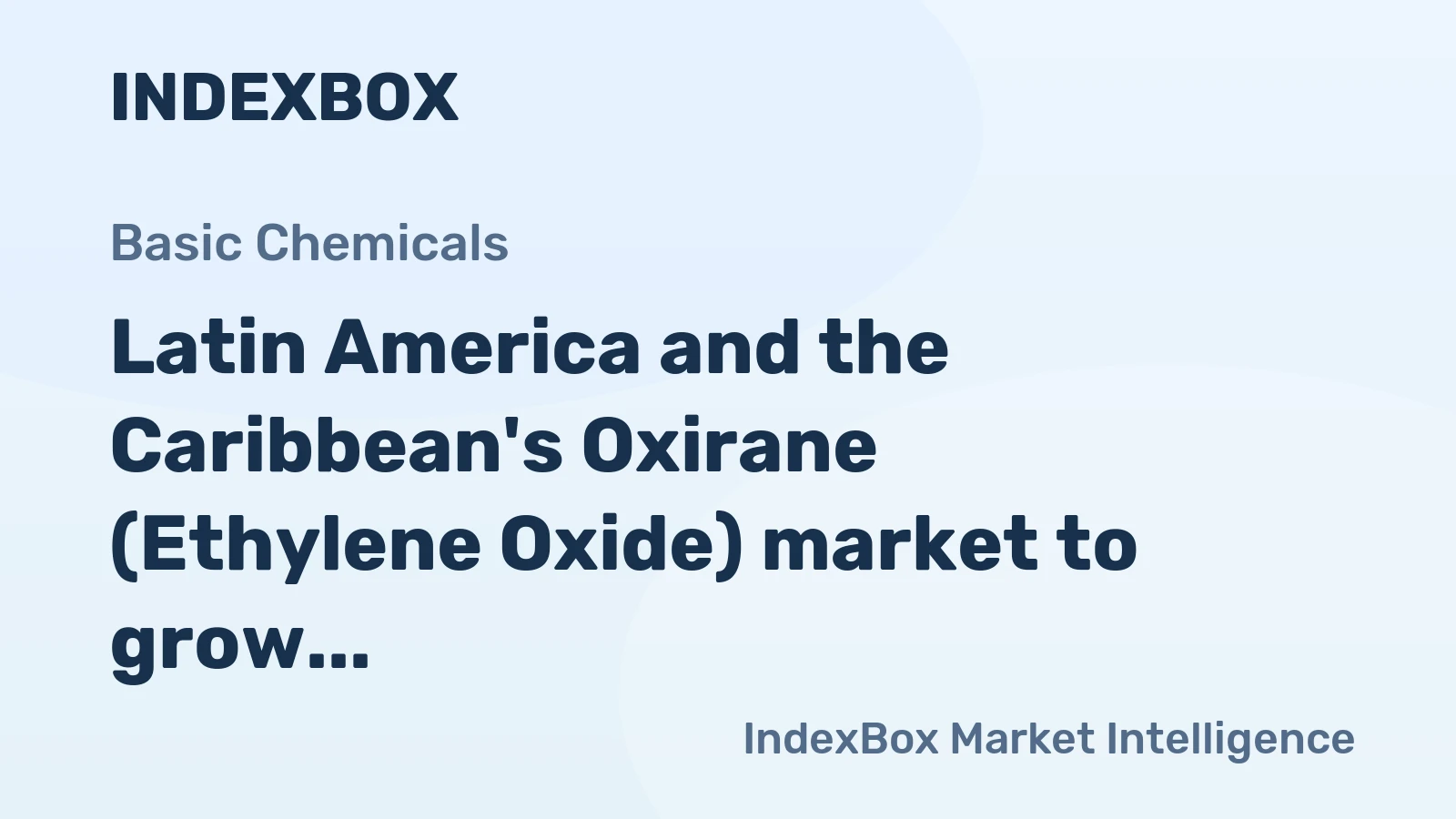 Latin America and the Caribbean's Oxirane (Ethylene Oxide) market to grow at a modest 1.4% CAGR, reaching 6K tons by 2035.
