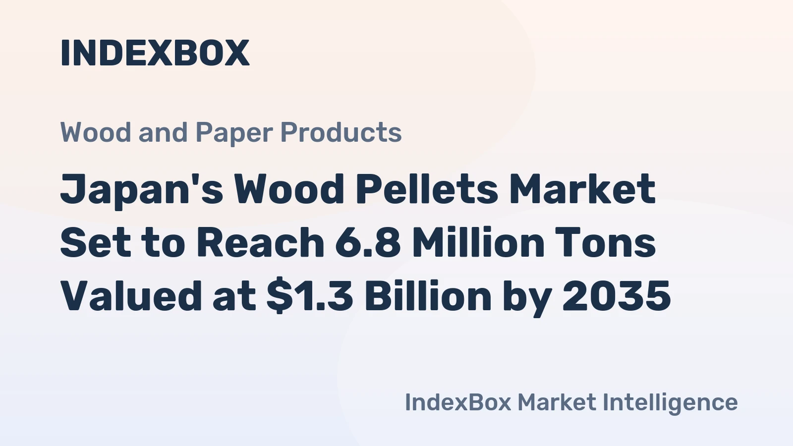 Japan's Wood Pellets Market Set to Reach 6.8 Million Tons Valued at $1.3 Billion by 2035