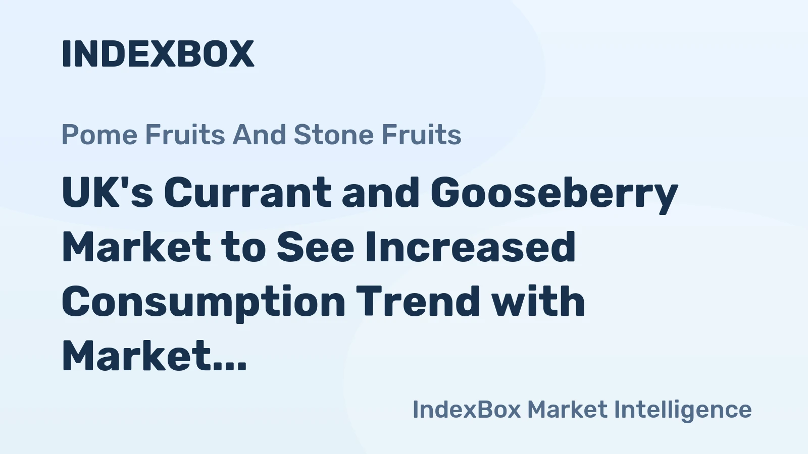 UK's Currant and Gooseberry Market to See Increased Consumption Trend with Market Volume Reaching 21K tons and Market Value Reaching $136M by 2035