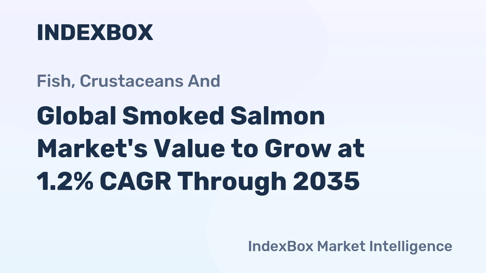 Global Smoked Salmon Market's Value to Grow at 1.2% CAGR Through 2035