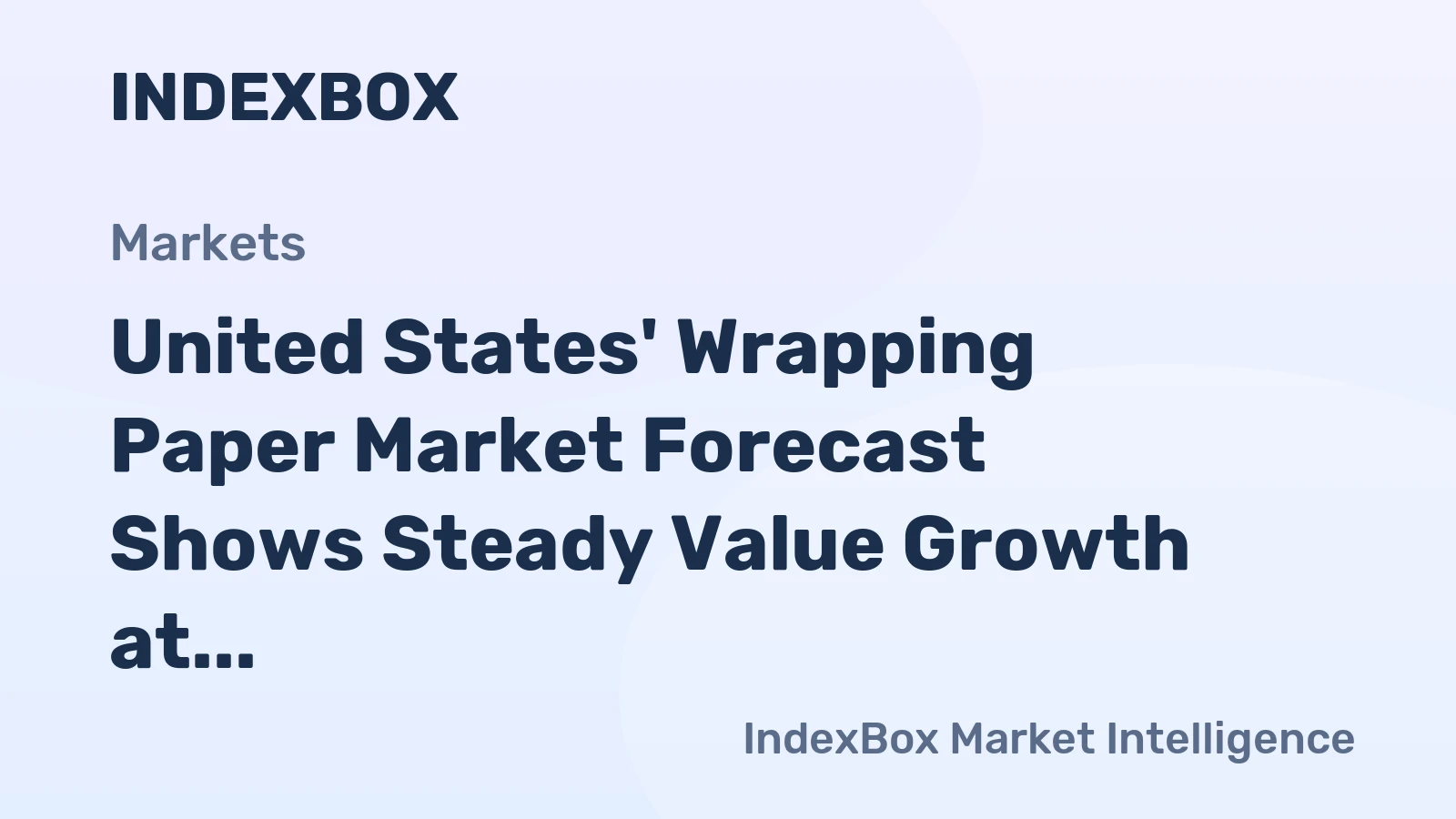 United States' Wrapping Paper Market Forecast Shows Steady Value Growth at 2% CAGR Through 2035