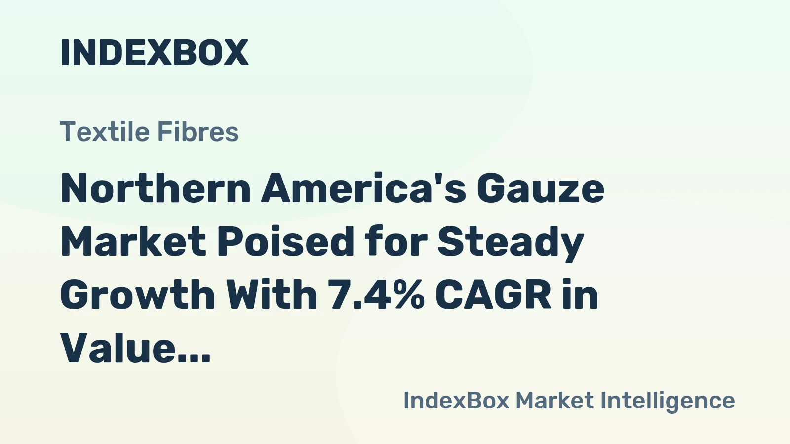 Northern America's Gauze Market Poised for Steady Growth With 7.4% CAGR in Value Through 2035