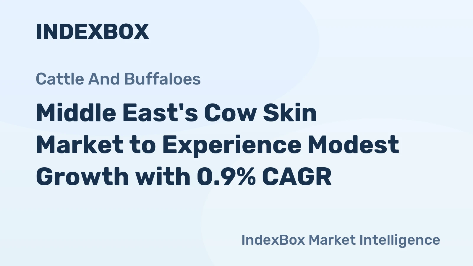 Middle East's Cow Skin Market to Experience Modest Growth with 0.9% CAGR