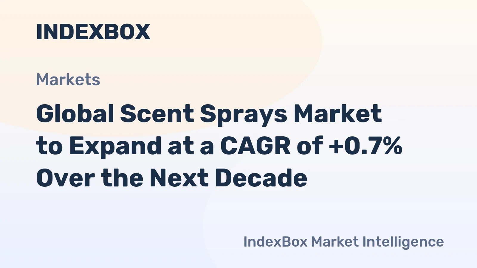 Global Scent Sprays Market to Expand at a CAGR of +0.7% Over the Next Decade