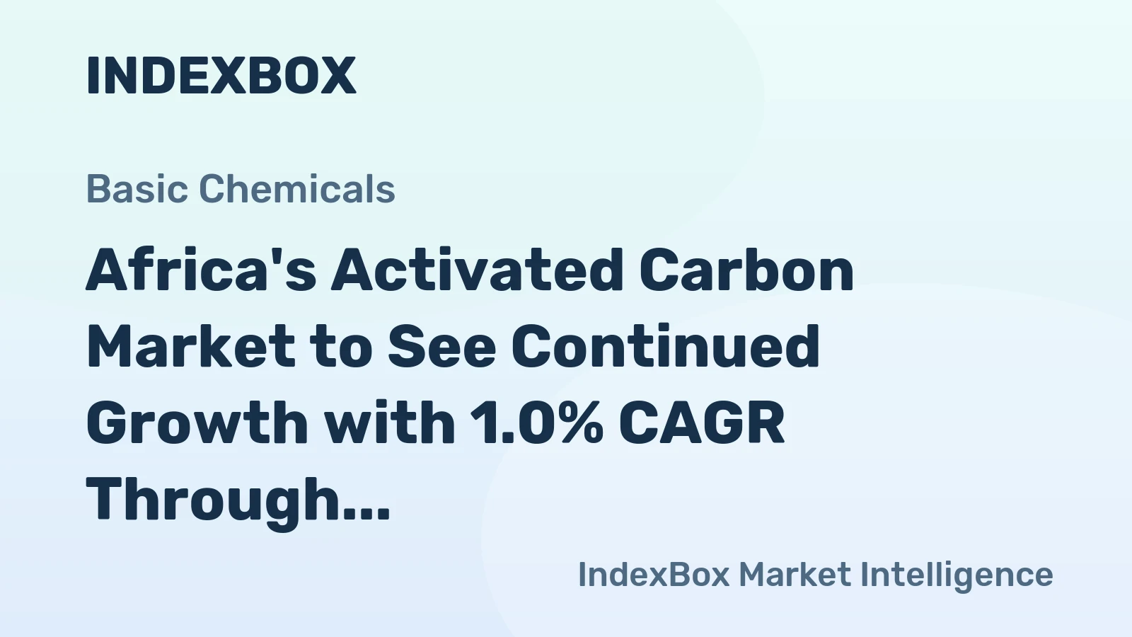 Africa's Activated Carbon Market to See Continued Growth with 1.0% CAGR Through 2035, Reaching $192M