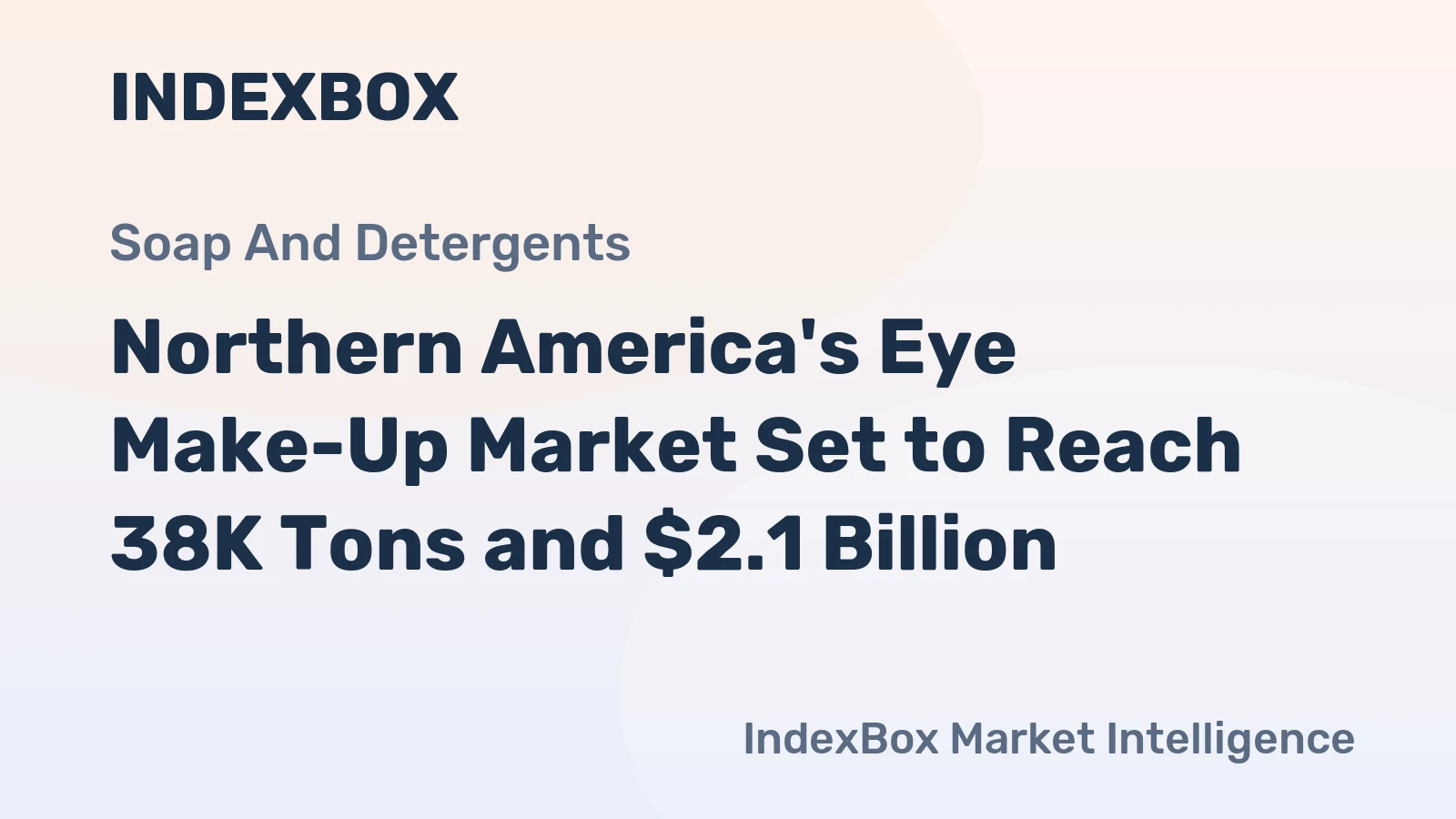 Northern America's Eye Make-Up Market Set to Reach 38K Tons and $2.1 Billion