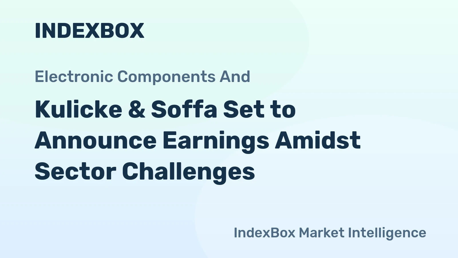 Kulicke & Soffa Set to Announce Earnings Amidst Sector Challenges