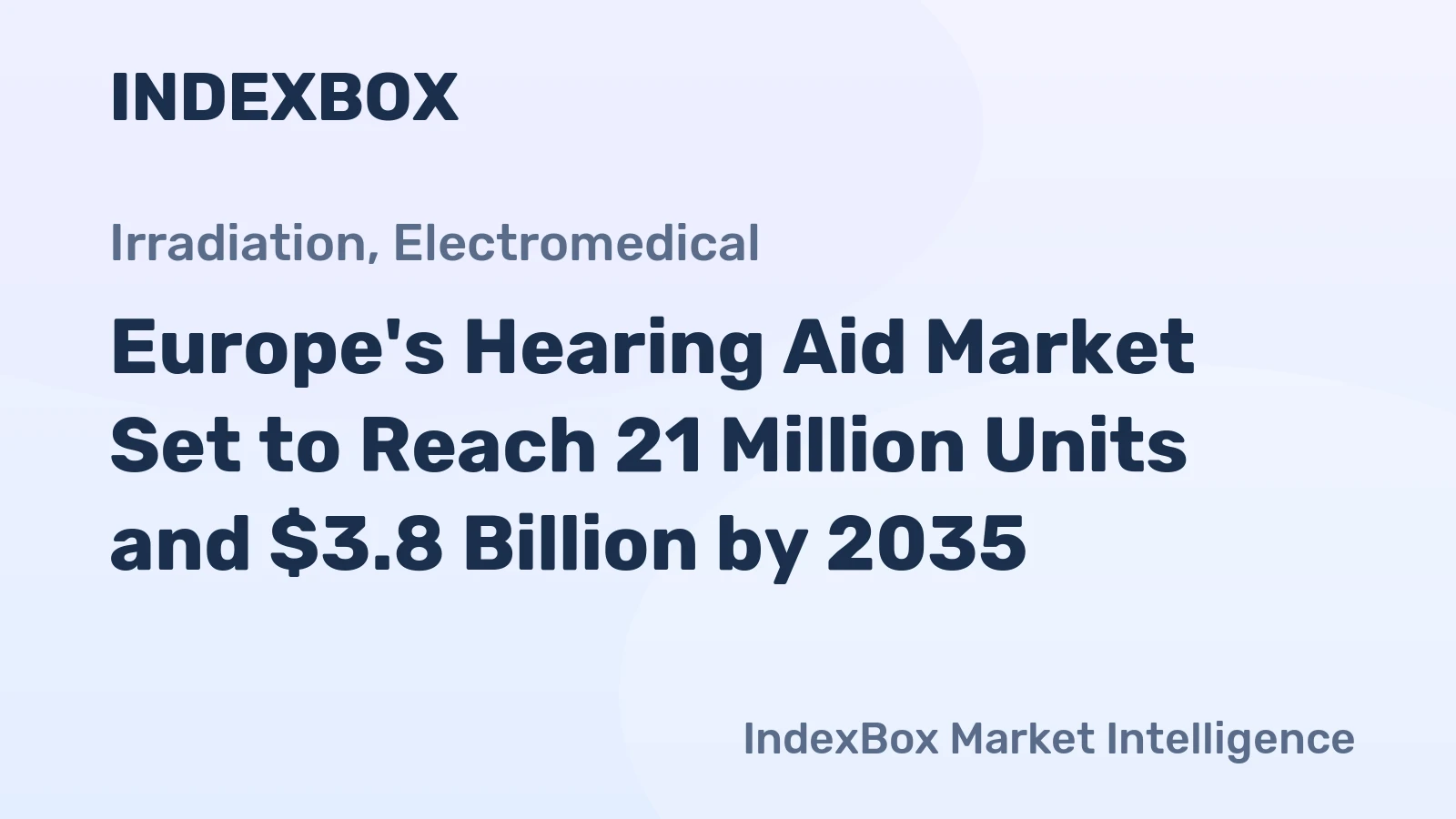Europe's Hearing Aid Market Set to Reach 21 Million Units and $3.8 Billion by 2035