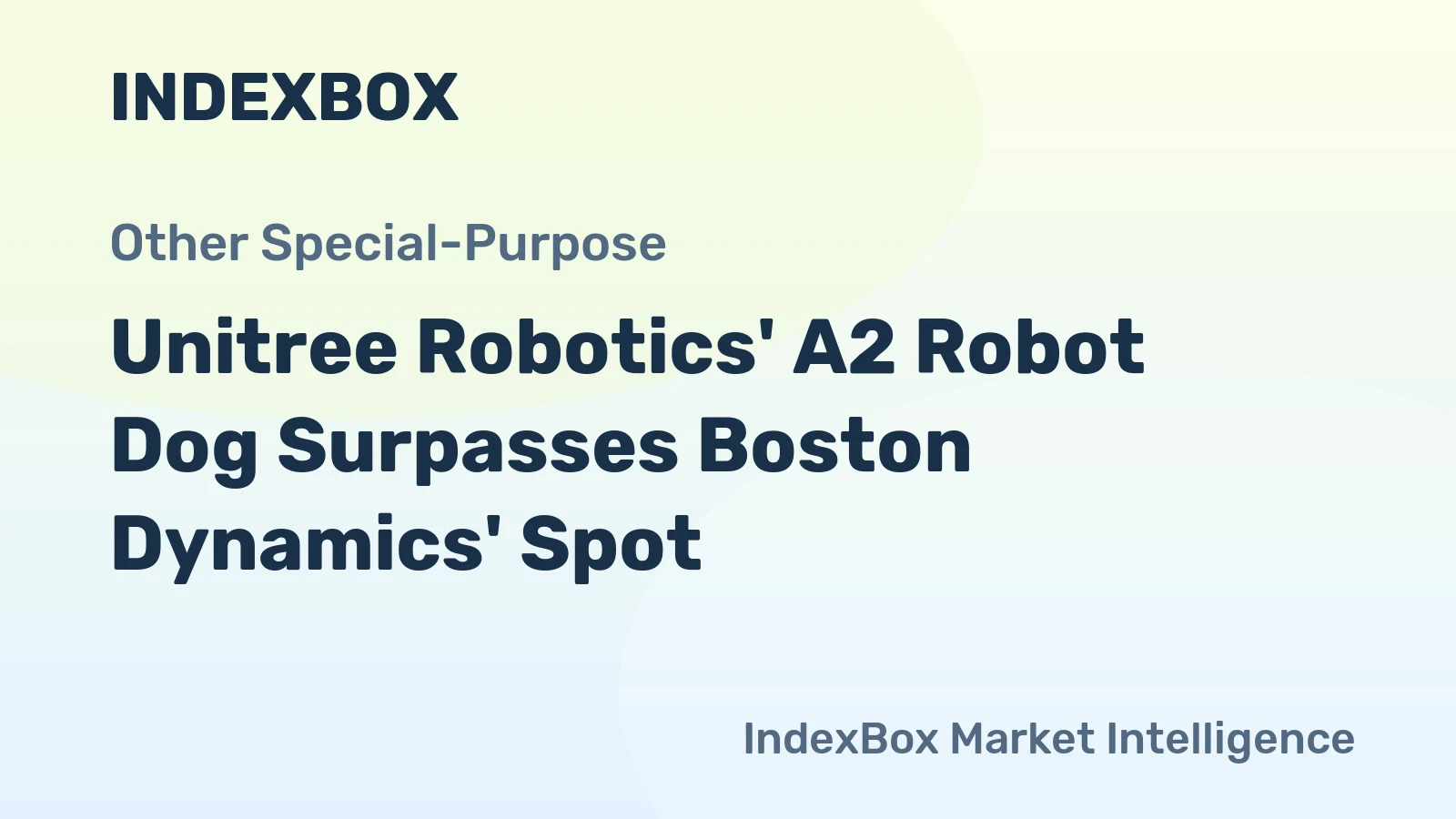 Unitree Robotics' A2 Robot Dog Surpasses Boston Dynamics' Spot