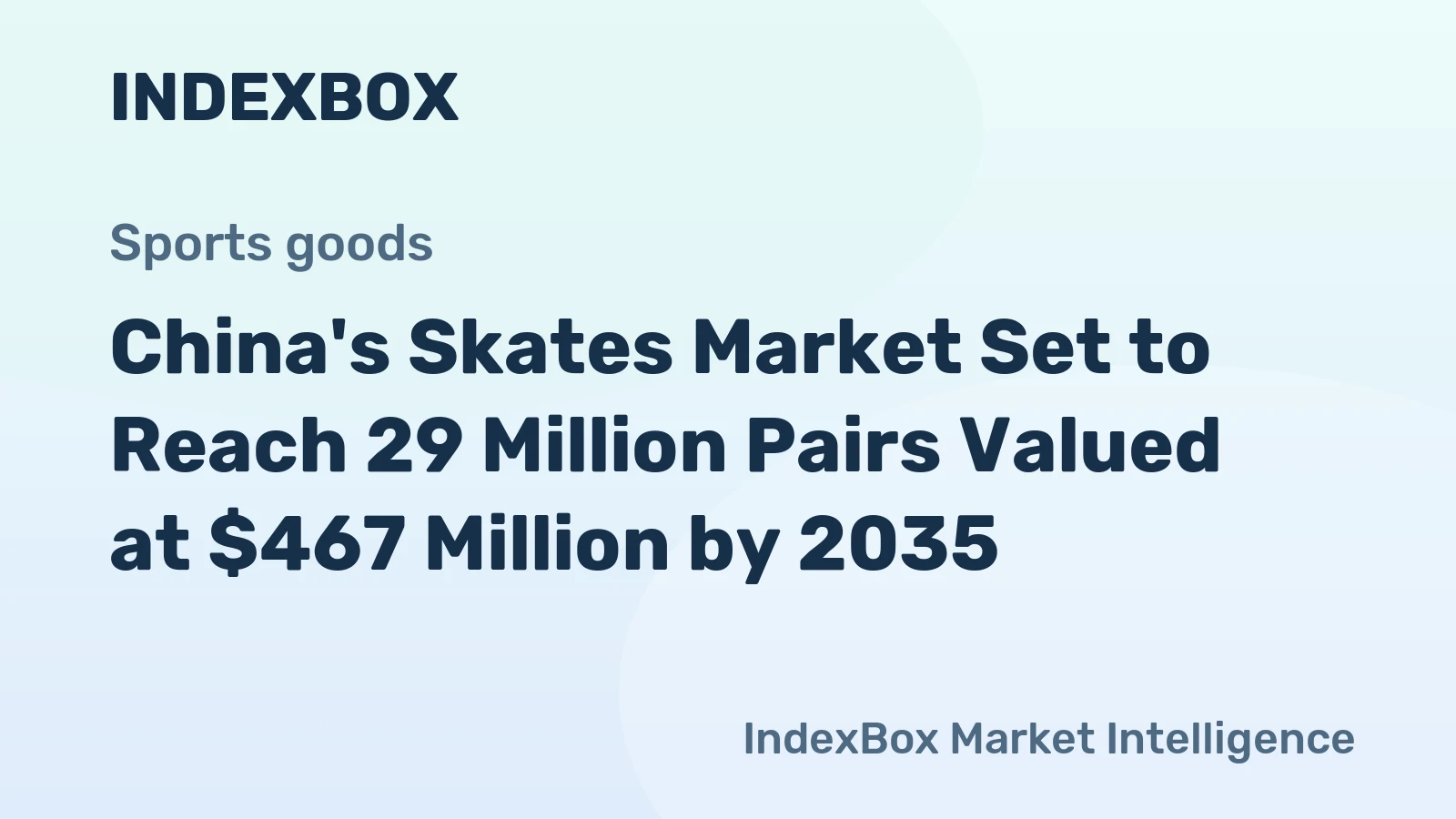 China's Skates Market Set to Reach 29 Million Pairs Valued at $467 Million by 2035