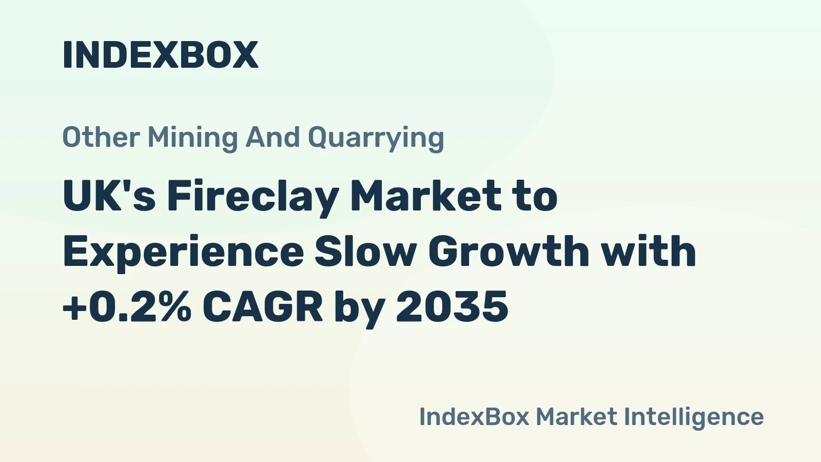 UK's Fireclay Market to Experience Slow Growth with +0.2% CAGR by 2035