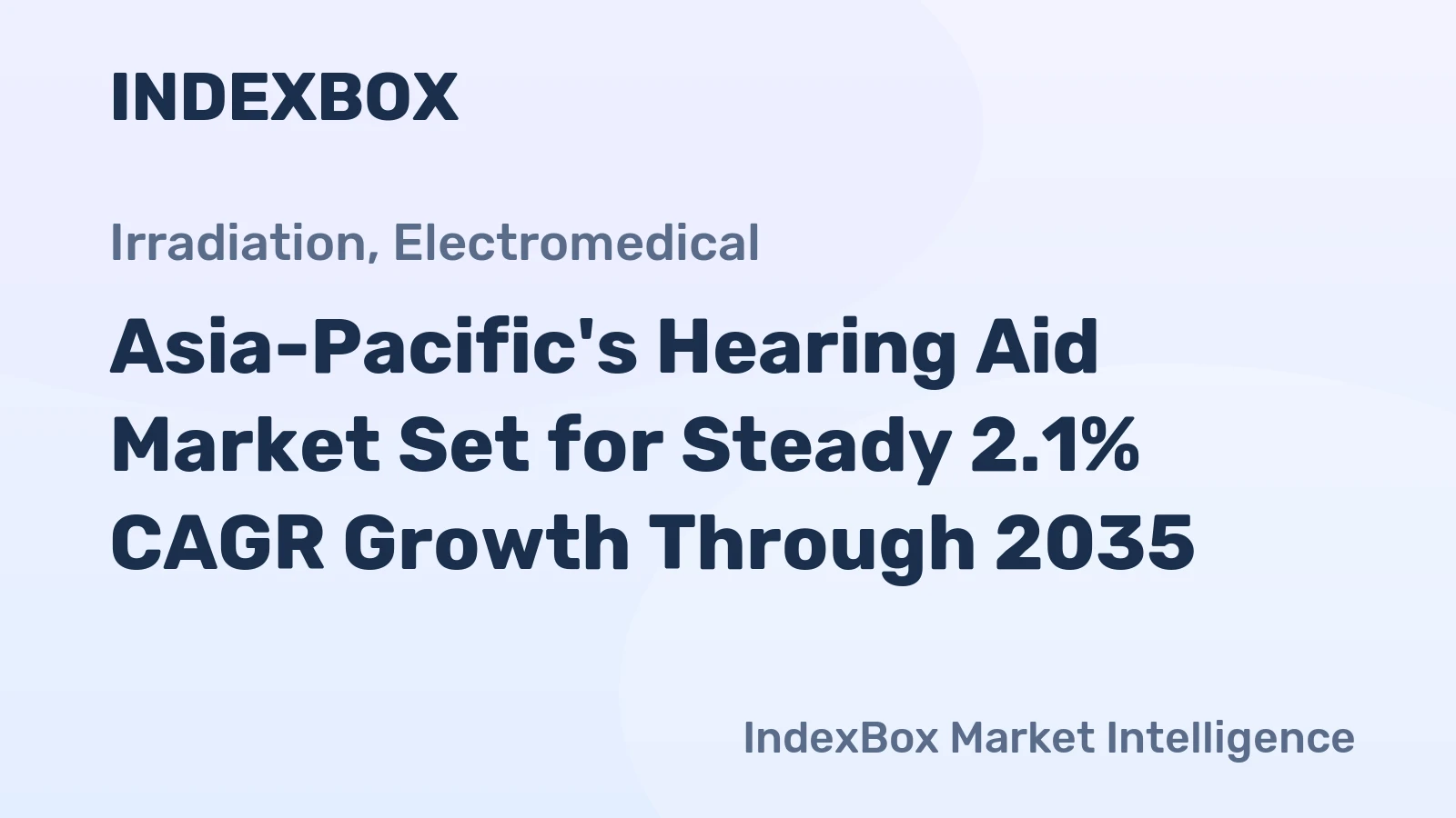 Asia-Pacific's Hearing Aid Market Set for Steady 2.1% CAGR Growth Through 2035