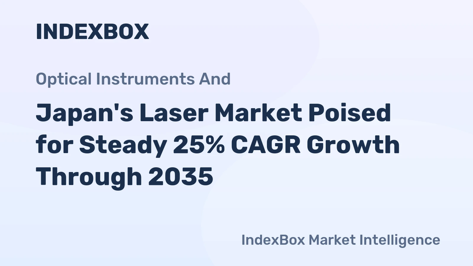 Japan's Laser Market Poised for Steady 25% CAGR Growth Through 2035