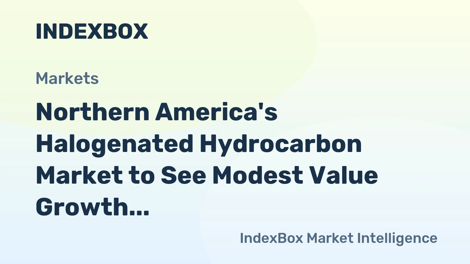 Northern America's Halogenated Hydrocarbon Market to See Modest Value Growth With 1.6% CAGR Through 2035