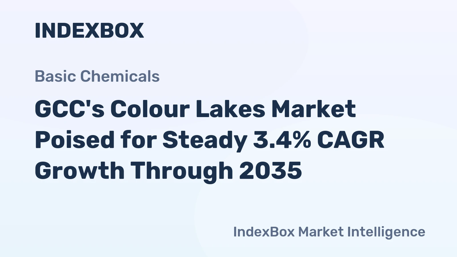 GCC's Colour Lakes Market Poised for Steady 3.4% CAGR Growth Through 2035