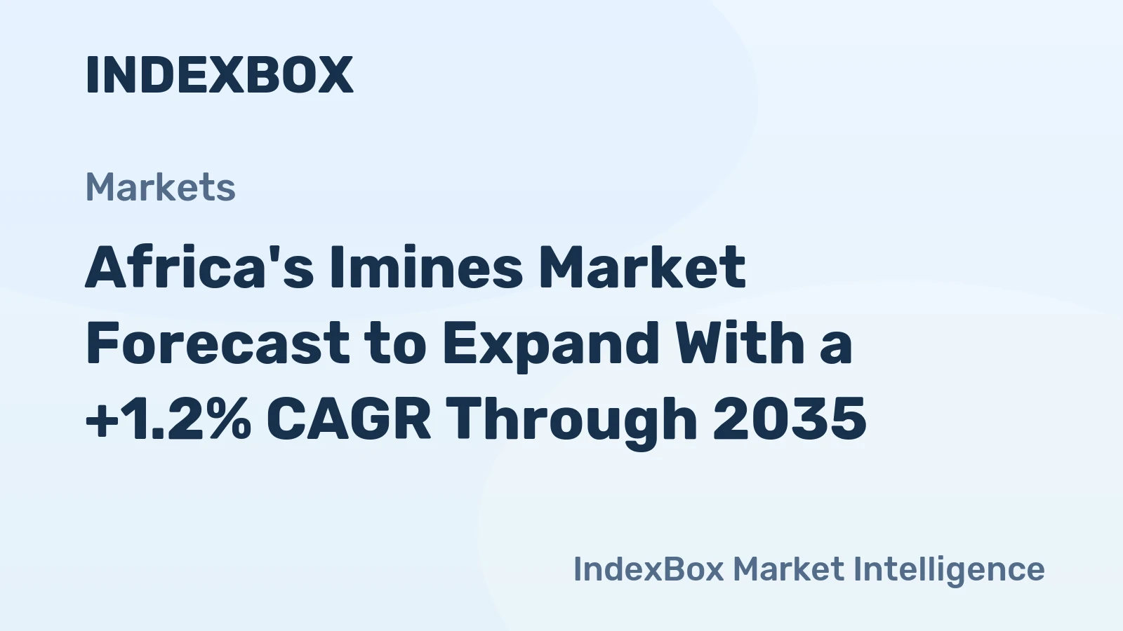 Africa's Imines Market Forecast to Expand With a +1.2% CAGR Through 2035