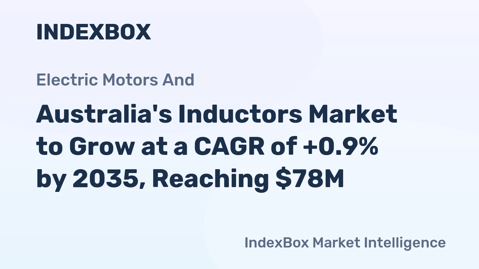 Australia's Inductors Market to Grow at a CAGR of +0.9% by 2035, Reaching $78M