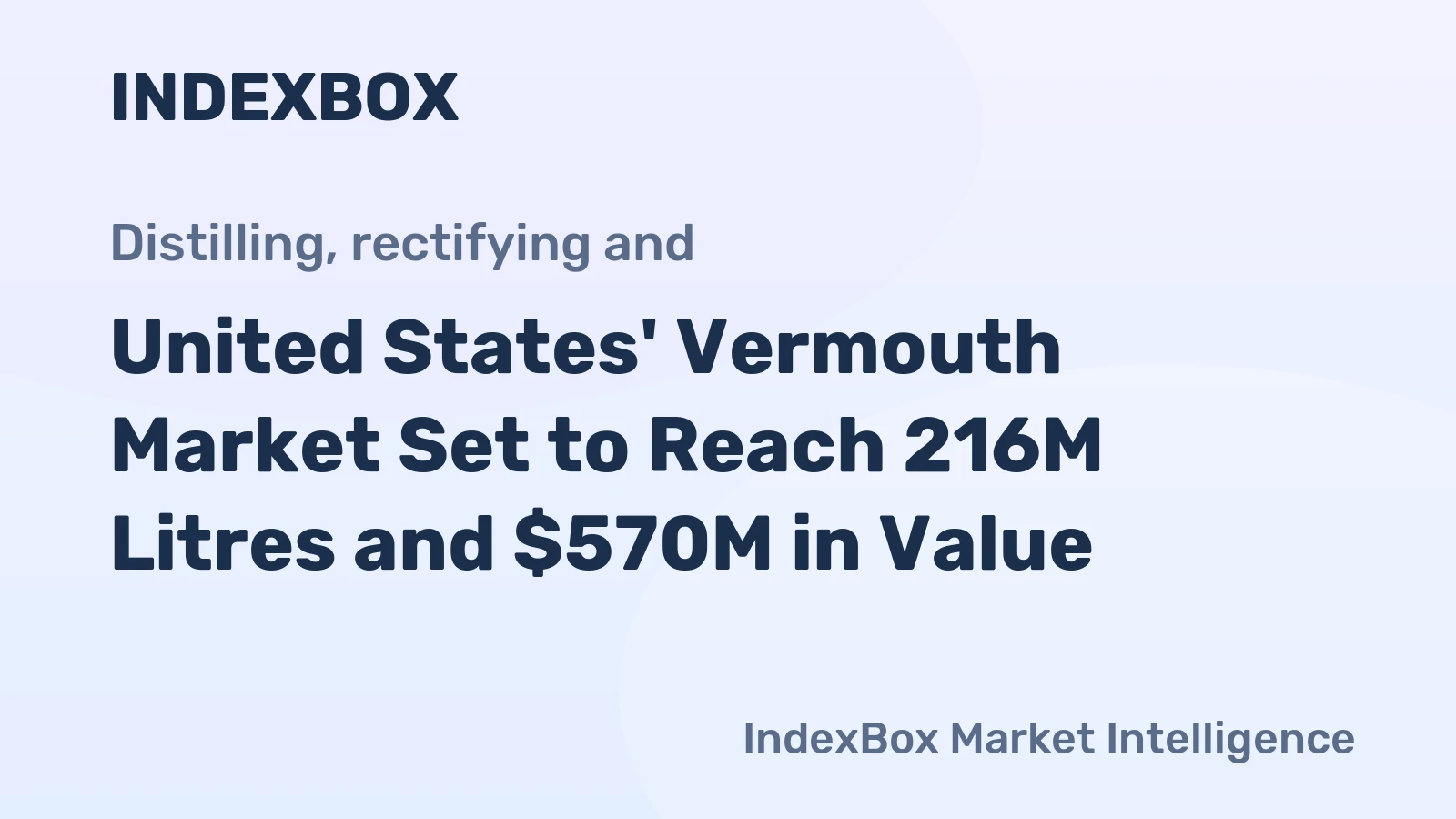United States' Vermouth Market Set to Reach 216M Litres and $570M in Value