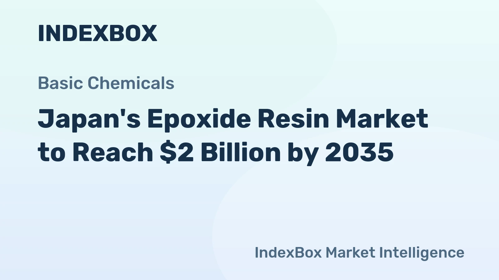 Japan's Epoxide Resin Market to Reach $2 Billion by 2035