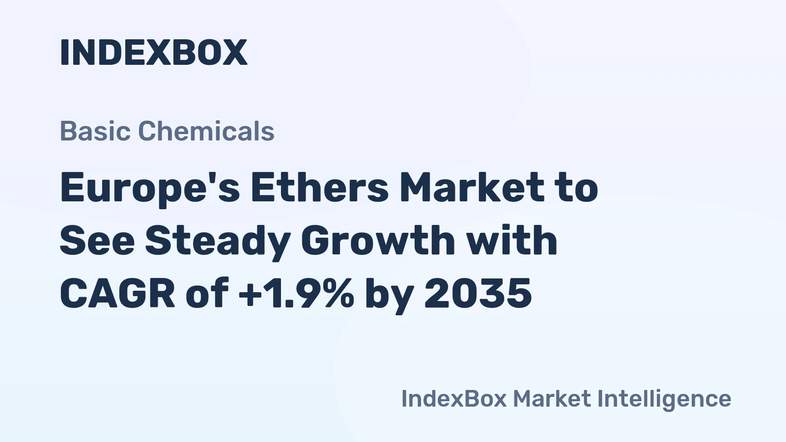 Europe's Ethers Market to See Steady Growth with CAGR of +1.9% by 2035
