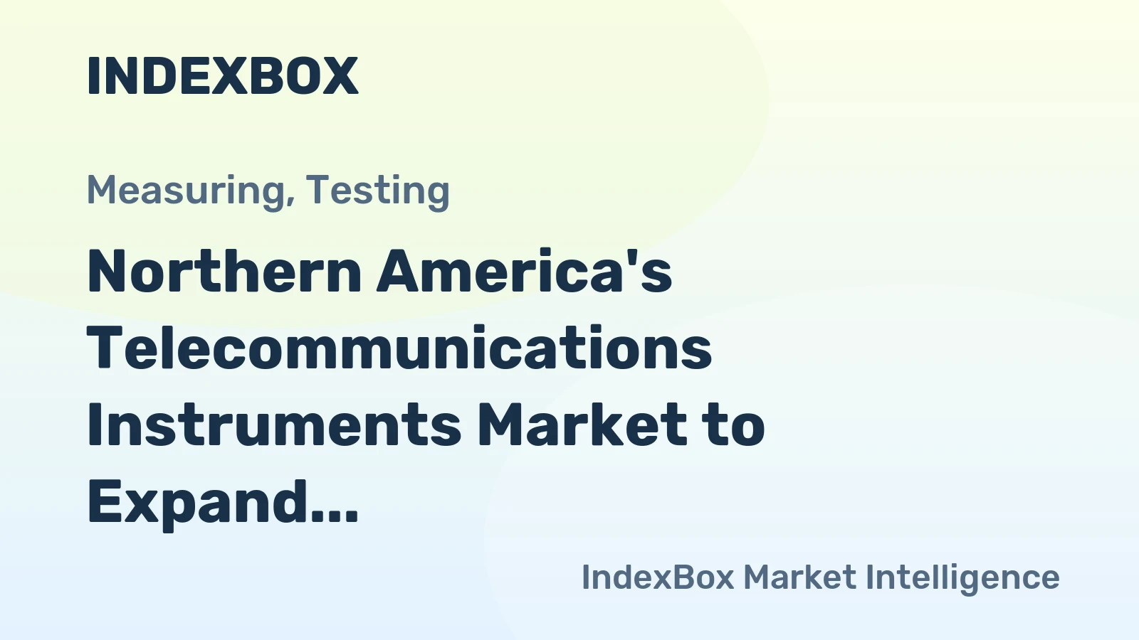 Northern America's Telecommunications Instruments Market to Expand at +0.7% CAGR Over Next Decade