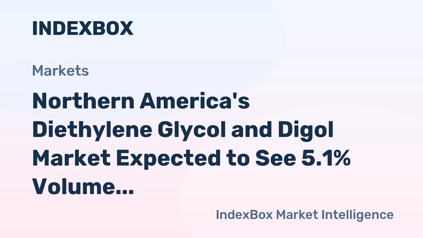 Northern America's Diethylene Glycol and Digol Market Expected to See 5.1% Volume Growth and Reach 103K tons by 2035, with Market Value Reaching $81M