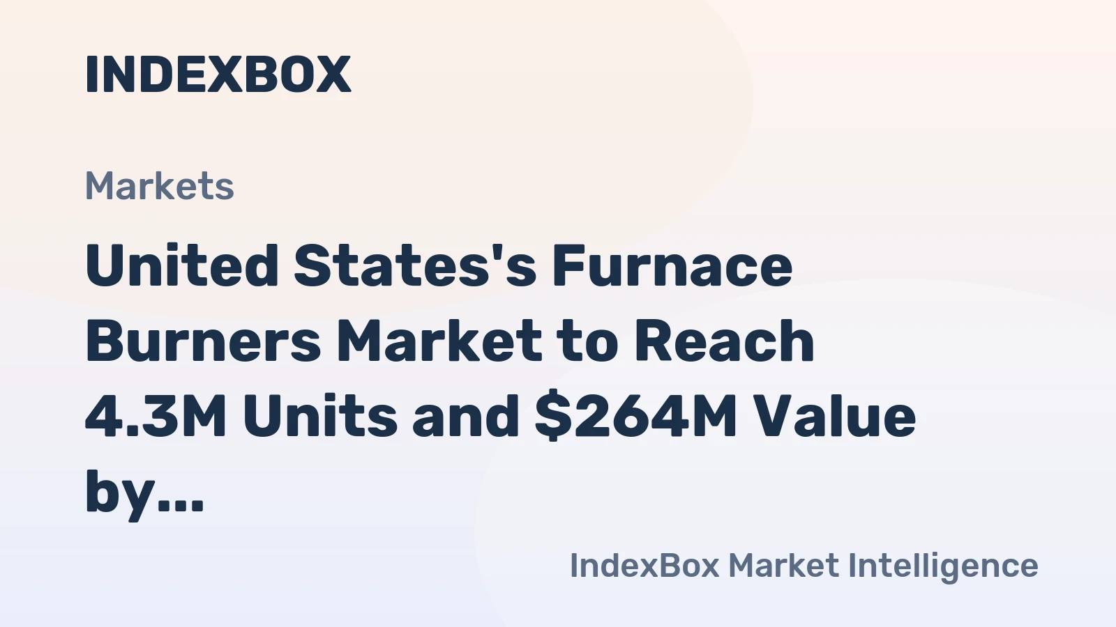 United States's Furnace Burners Market to Reach 4.3M Units and $264M Value by 2035, Driven by Solid Fuel and Gas Demand