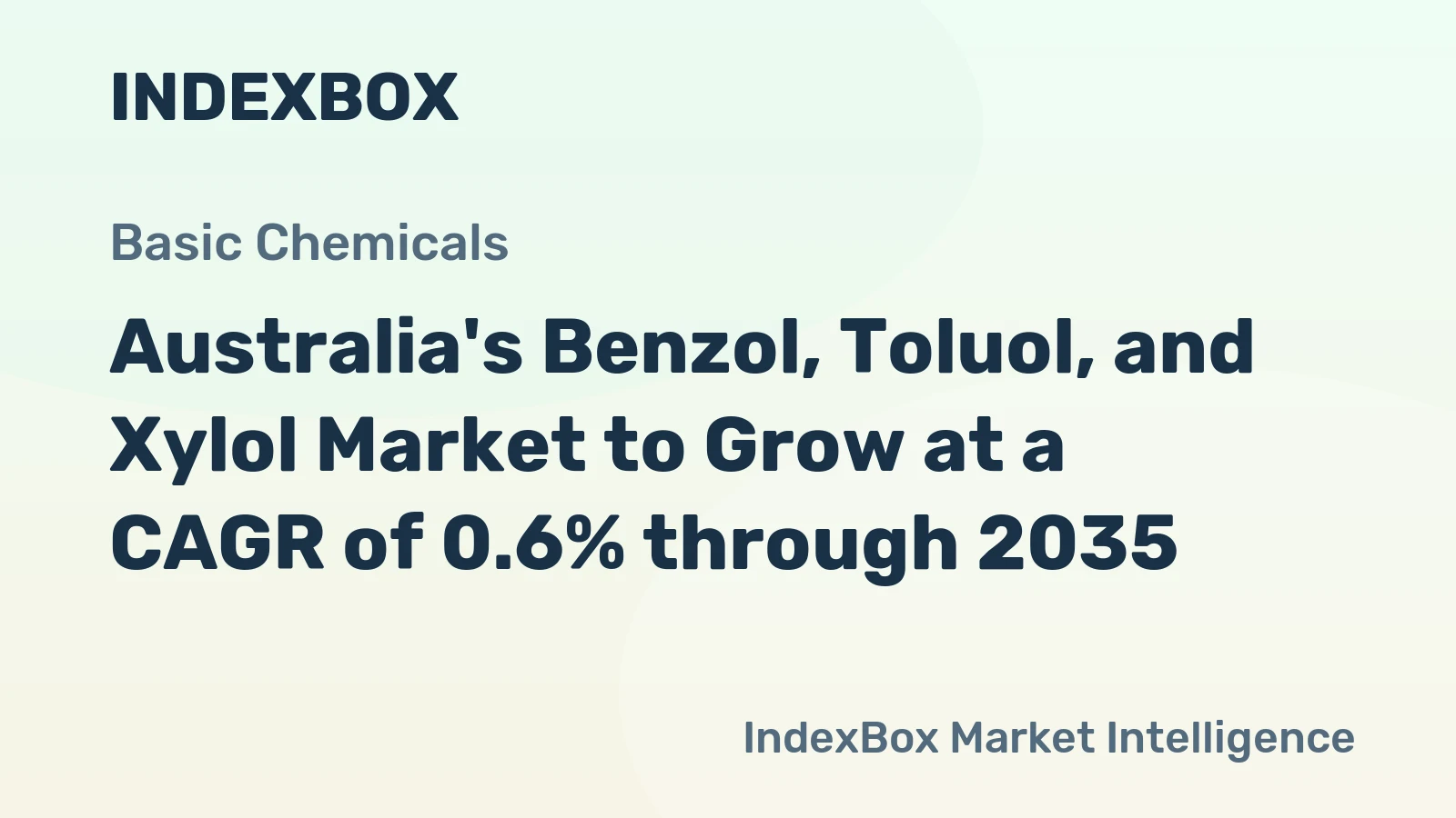 Australia's Benzol, Toluol, and Xylol Market to Grow at a CAGR of 0.6% through 2035