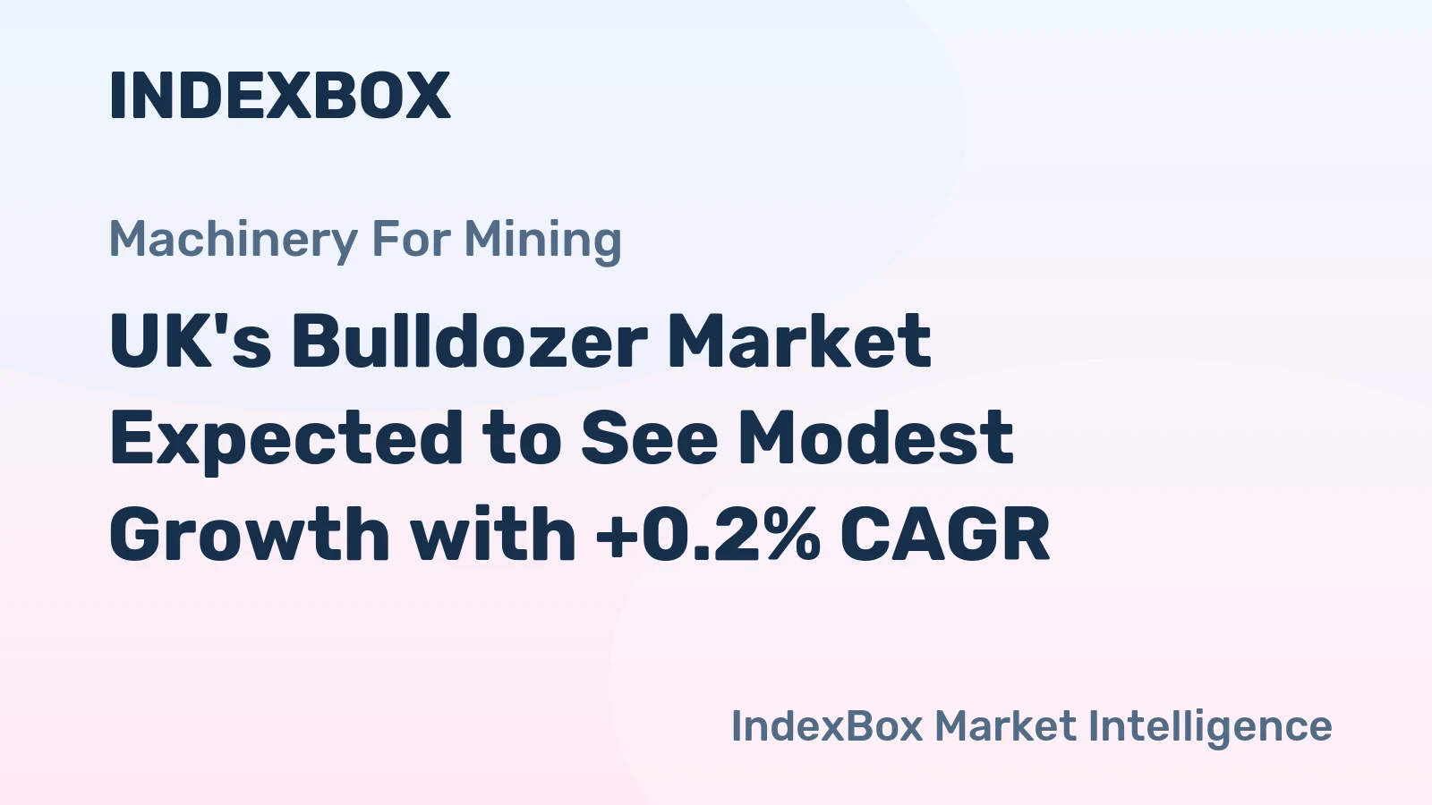 UK's Bulldozer Market Expected to See Modest Growth with +0.2% CAGR