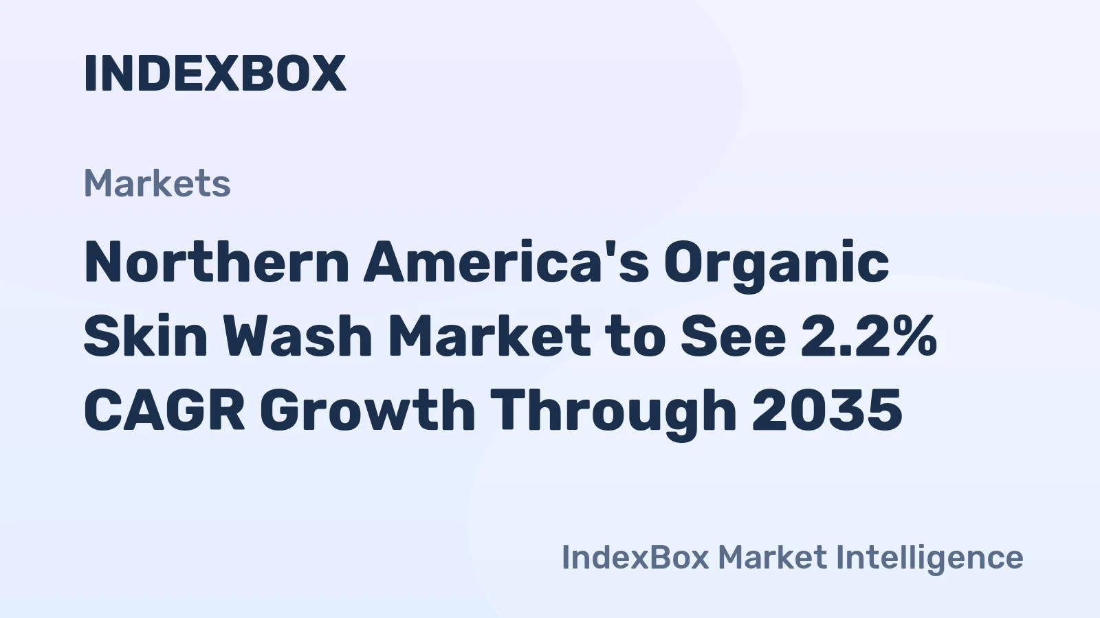 Northern America's Organic Skin Wash Market to See 2.2% CAGR Growth Through 2035