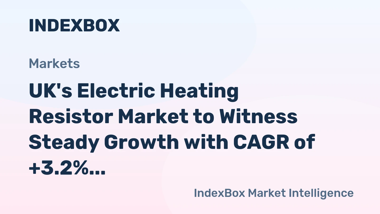 UK's Electric Heating Resistor Market to Witness Steady Growth with CAGR of +3.2%