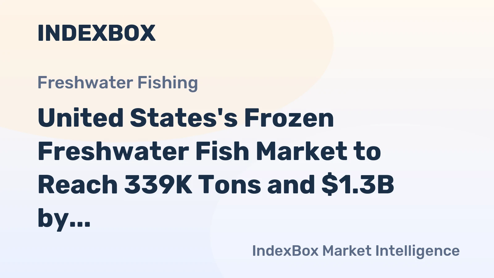 United States's Frozen Freshwater Fish Market to Reach 339K Tons and $1.3B by 2035