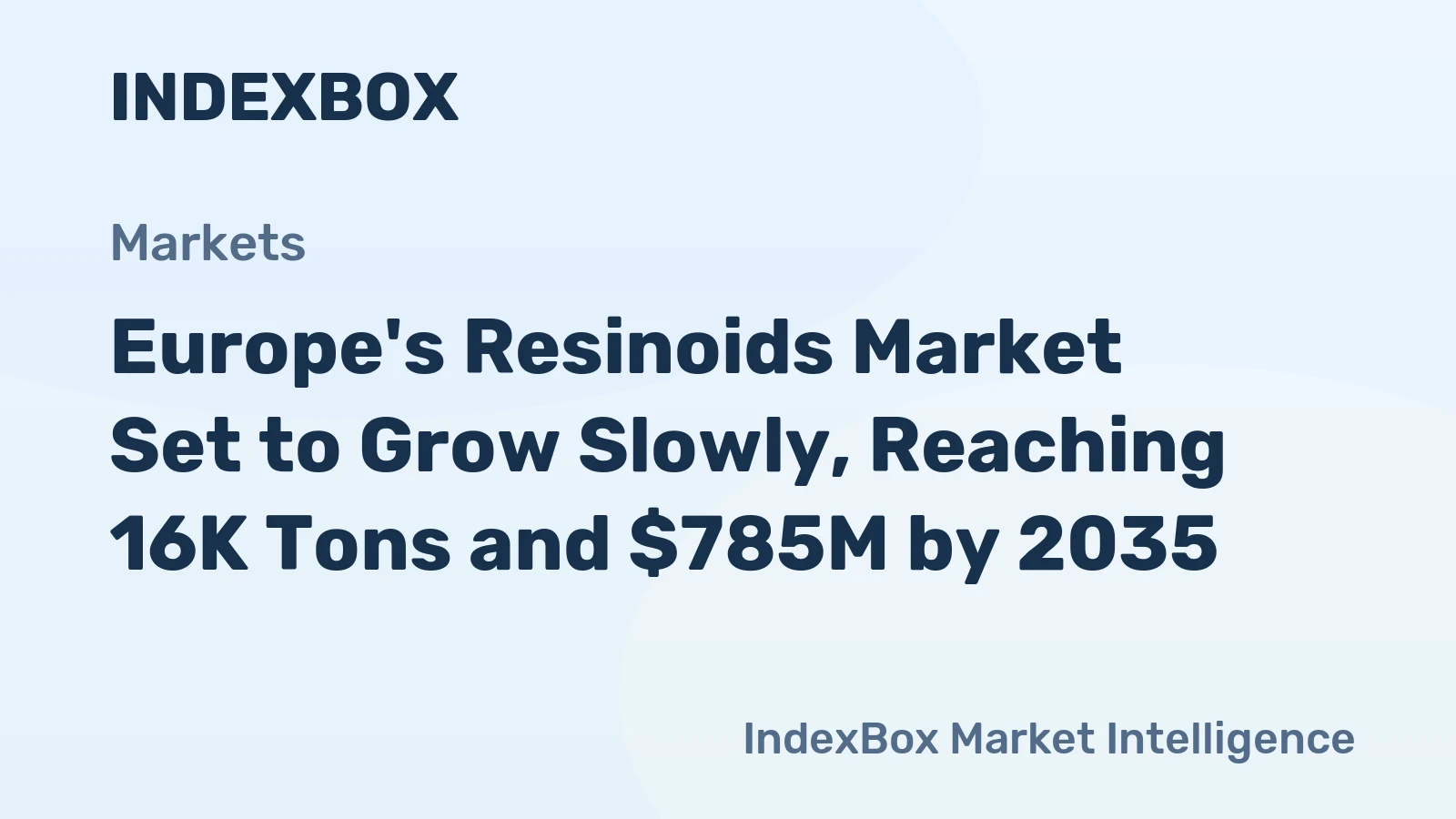 Europe's Resinoids Market Set to Grow Slowly, Reaching 16K Tons and $785M by 2035