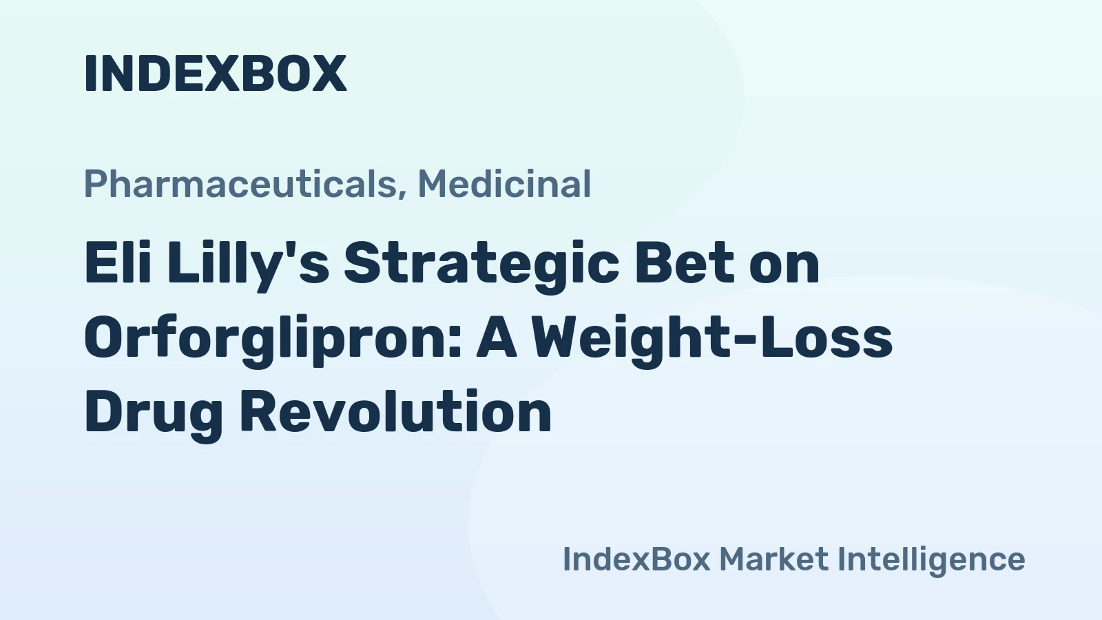 Eli Lilly's Strategic Bet on Orforglipron: A Weight-Loss Drug Revolution