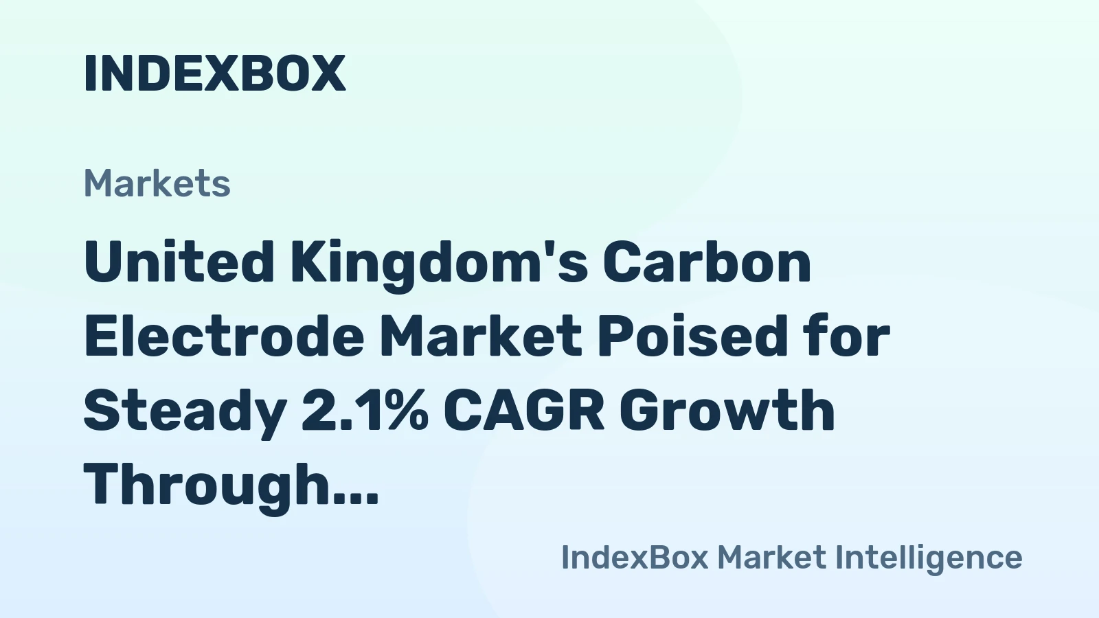 United Kingdom's Carbon Electrode Market Poised for Steady 2.1% CAGR Growth Through 2035