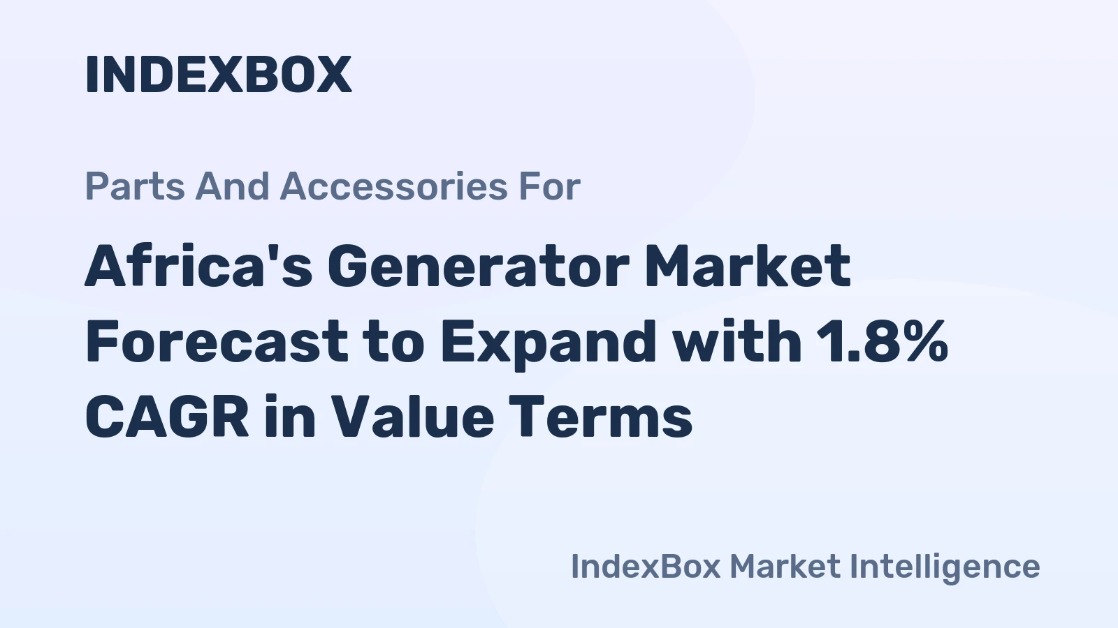 Africa's Generator Market Forecast to Expand with 1.8% CAGR in Value Terms